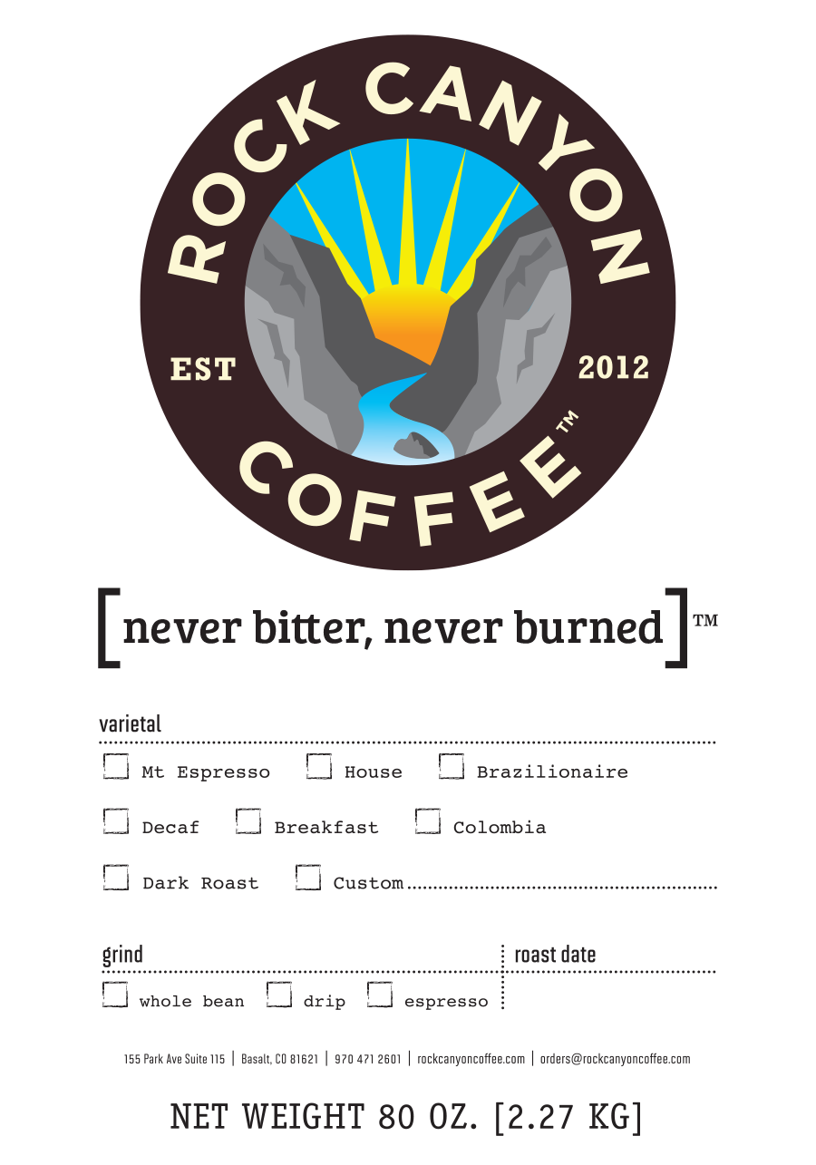 Rock Canyon Coffee - Uniquely Colorado